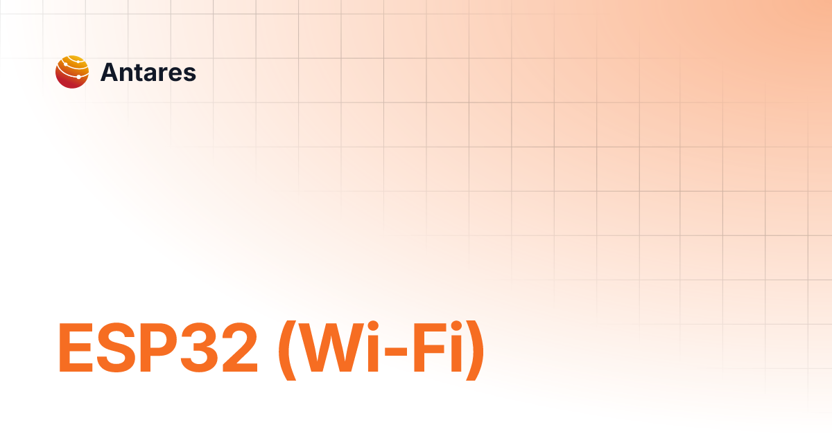 ESP32 (Wi-Fi) | Antares