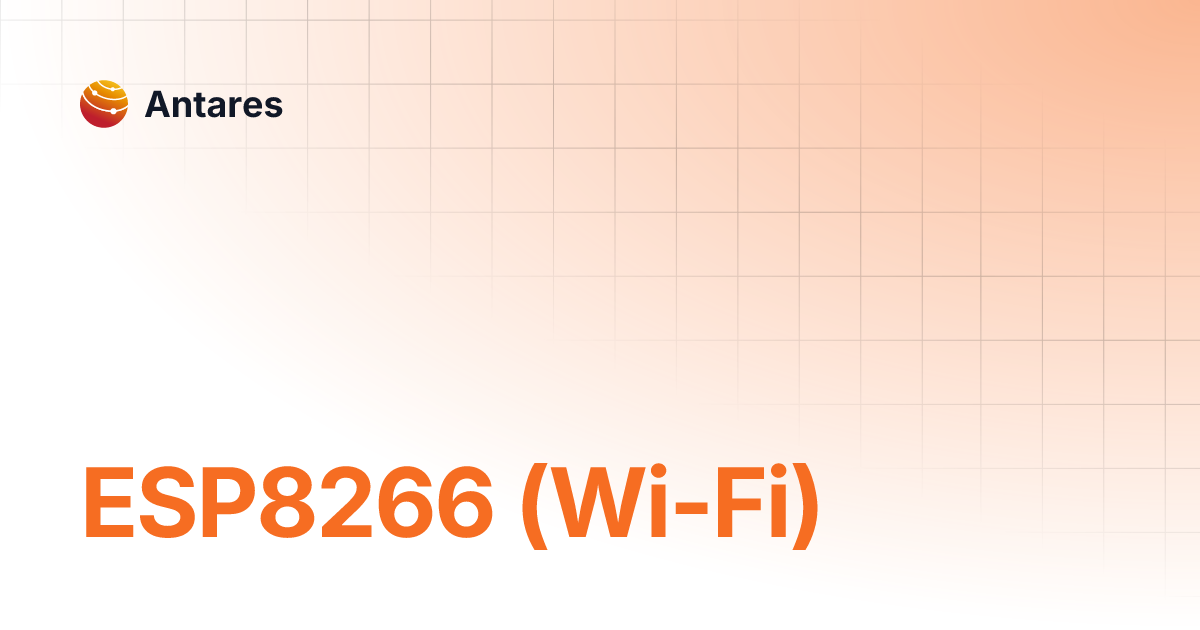 ESP8266 (Wi-Fi) | Antares