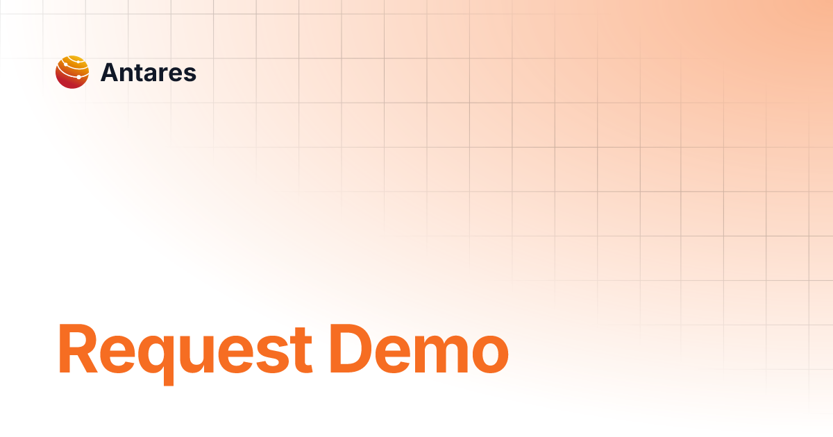 Request Demo | Antares