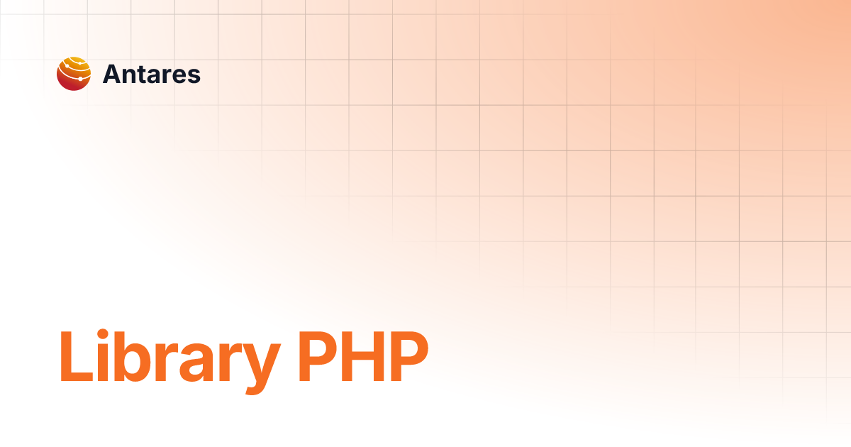 Library PHP | Antares